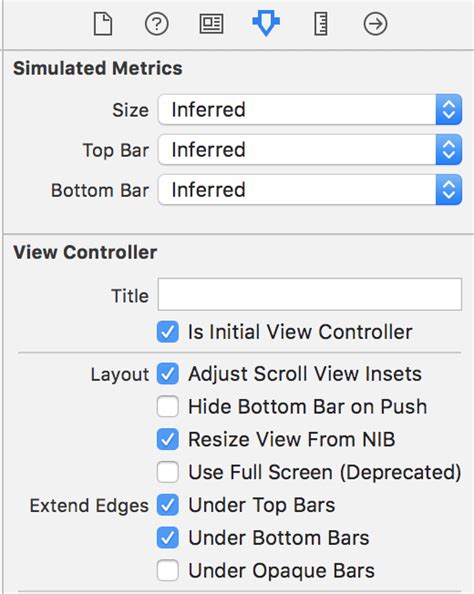 Ios Missing Tab Bar After Segue To Nested Table View Controller