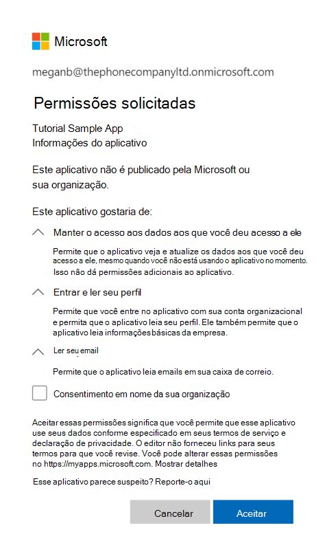 Obter acesso em nome de um usuário Microsoft Graph Microsoft Learn