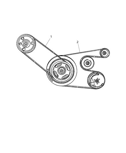 Drive Belts 1998 Dodge Grand Caravan