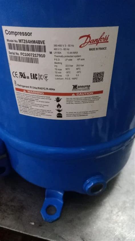 Scroll Compressors Danfoss Refrigeration Compressors Manufacturer From New Delhi