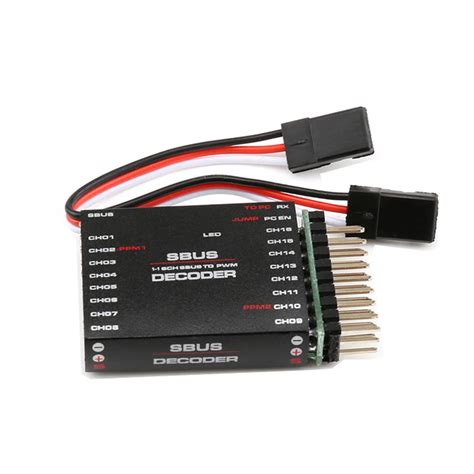 RC SBUS To PWM PPM Decoder Channel Converter Receiver Signal Transverter For Futaba Frsky