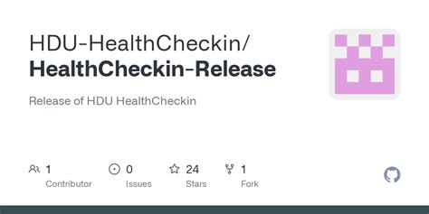 GitHub HDU HealthCheckin HealthCheckin Release Release Of HDU HealthCheckin