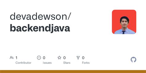 Github Devadewson Backendjava