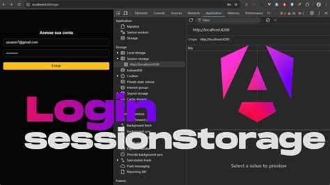Login Do Tipo Session No Angular