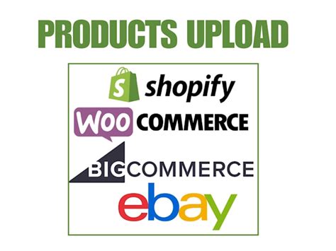 Add Products Or Upload Products To Shopify Woocommerce Or Any Ecommerce Store By Tituch01 Fiverr