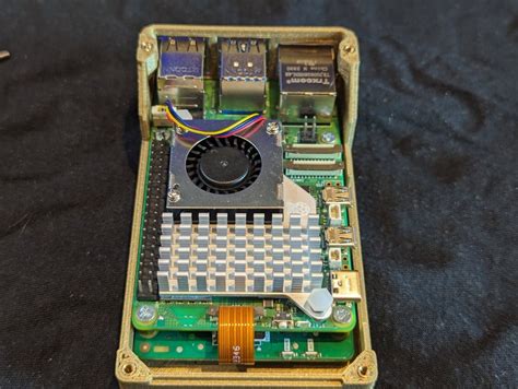Raspberry Pi 5 Case With Pineberry HatDrive Bottom By BarbedWire Download Free STL Model