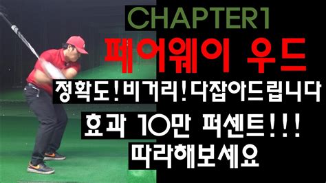 따라하기 No1 우드편 정확도 비거리 다 잡아드립니다 효과 10만 Youtube