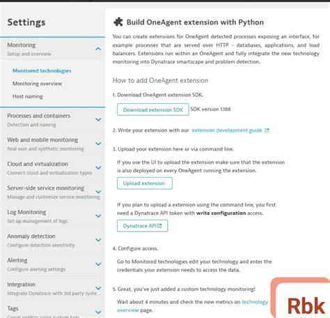 Configuration Of Extension In Dt And Python Scripting To Enhance