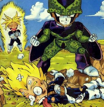 Vegeta Trunks Trunks Cell And Perfect Cell Dragon Ball And 2 More