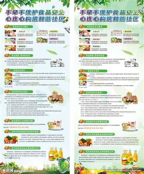 食品安全展架设计图 展板模板 广告设计 设计图库 昵图网