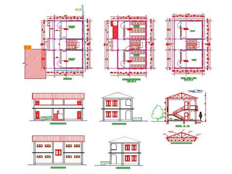 Classroom Module In Autocad Download Cad Free 27108 Kb Bibliocad
