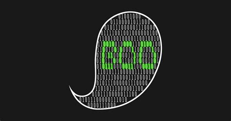 Scary Binary Code Programmer Sticker TeePublic