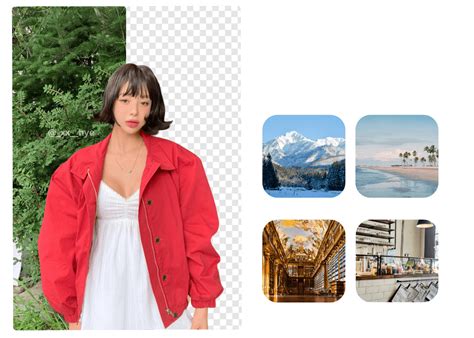 Как заменить фон для фото онлайн Добавить фон на фото