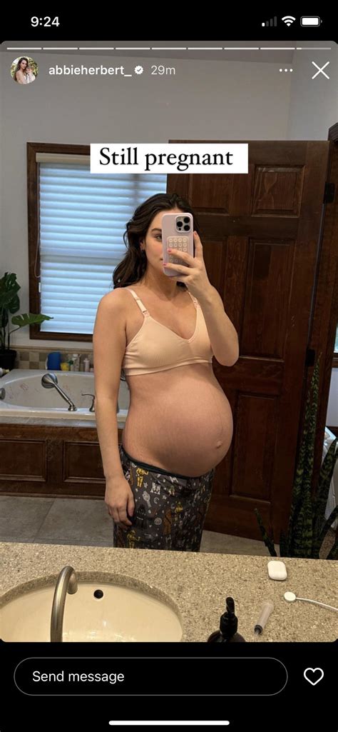 Yea we get it, you’re pregnant 😒 : r/abbieherbertsnarkk