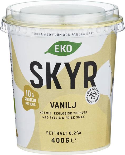Skyr Vanilj 02 Eko 400 G Mathem