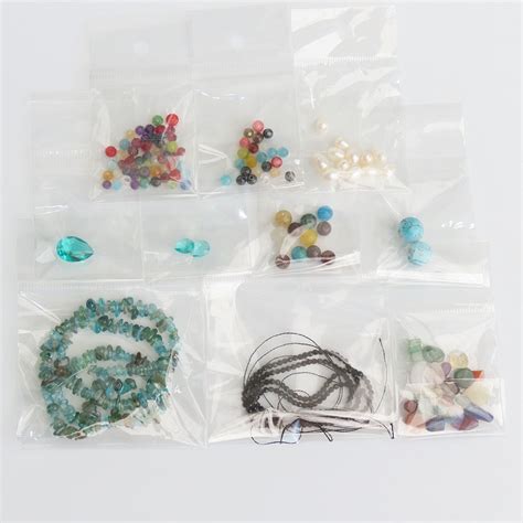 Kit Iniciante Montagem Semijoias KIT Pedra Mística Acessórios para Montagem de Semijoias