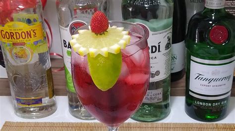 Decoração Com Limão E Morango Para Drinks Youtube