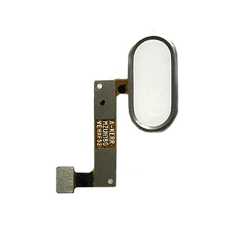 for meizu m5 note home button fingerprint sensor button white