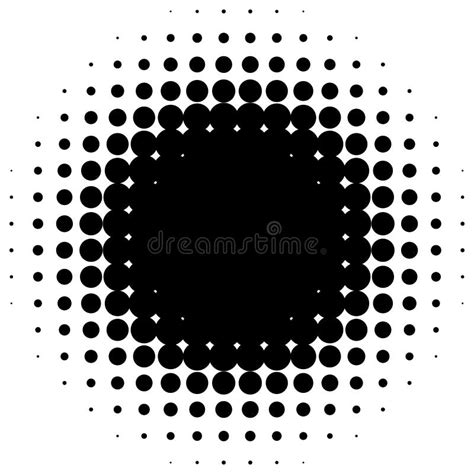 Circular Pattern Of Radial Radiating Lines Monochrome Starburst Sunburst Element Stock Vector