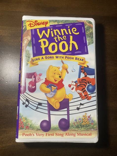 Disneys Sing Along Songs Winnie The Pooh Sing A Song With Pooh Bear
