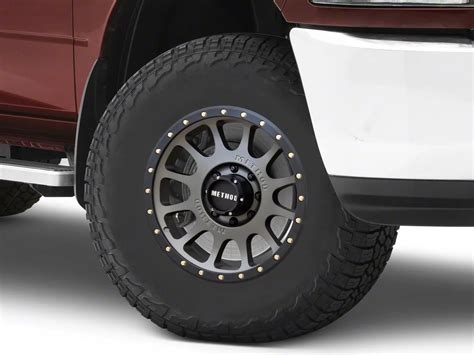 Method Race Wheels Ram 2500 Mr305 Nv Titanium With Matte Black Lip 8