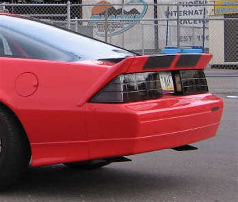 1982 1992 Camaro Iroc Z Blade Spoiler 5″ 3pc Fiberglass Iroc