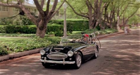 Steve Martin Driving An Austin Healey 3000 In Father Of The Bride