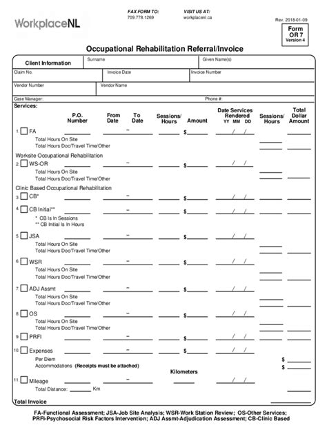 Fillable Online Physicians Report Form Md Workplacenl Fax Email Print Pdffiller