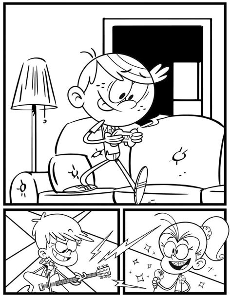 The Loud House Coloring Pages Artofit