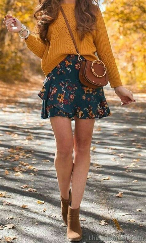 Casual A Line Mini Skirt For Fall Thanksgiving Outfits Women Skirt