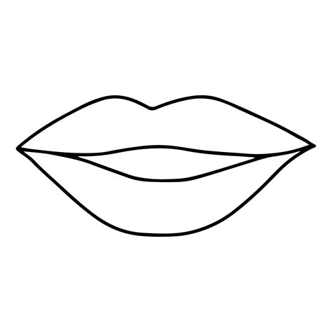 Lips Images Black And White At Marvin Thomas Blog
