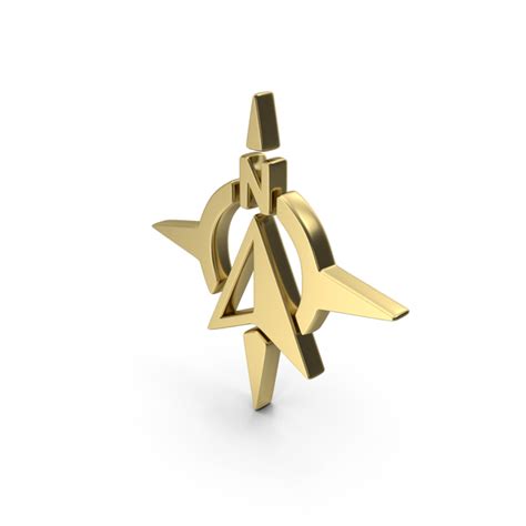 Arrow Direction Compass Indicator Shape Gold Png Images And Psds For