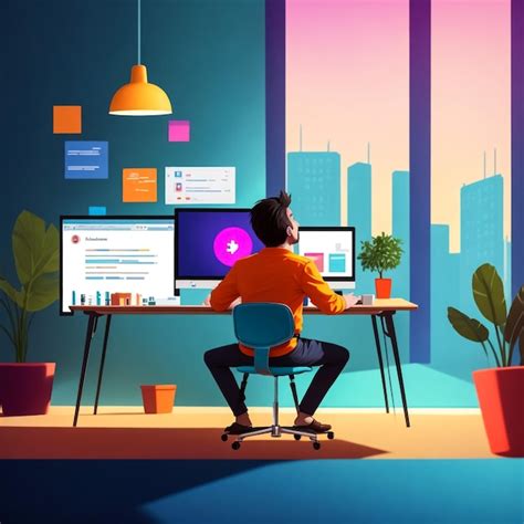 Premium Ai Image Software Development In A Minimalistic Composition