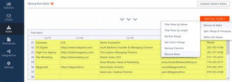how to parse data from excel quickly mailparser