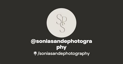 @soniasandephotography | Linktree