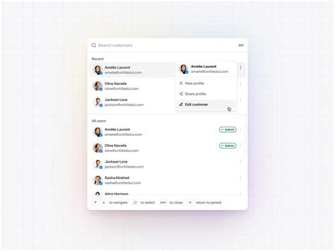 Commandk Search Menu — Untitled Ui By Jordan Hughes® On Dribbble
