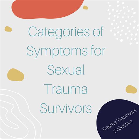 Assessing Sexual Trauma Using Categories Of Symptoms Trauma Treatment Collective