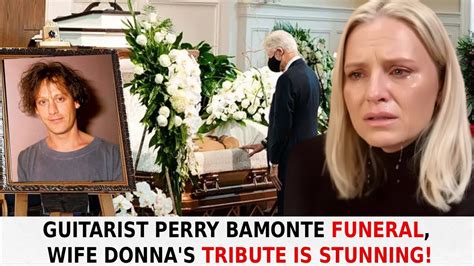 The Cure Guitarist Perry Bamonte Funeral Wife Donna Bamontes Tribute Is Stunning Youtube