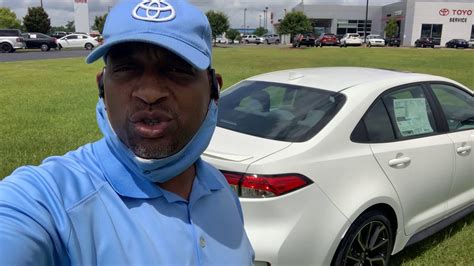 Anthony Patrick At Massey Toyota Demonstrates A 2020 Corolla Se For