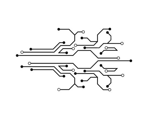 Ilustrate Vector Hd Images Circuit Ilustration Vector Template
