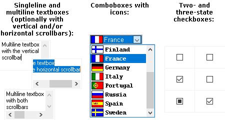 Built In Cell Editors In ActiveX Grid Tec
