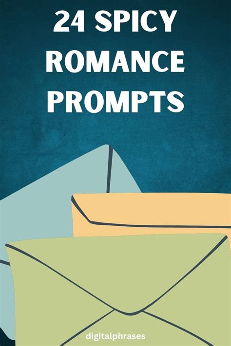 24 Spicy Romance Prompts En 2024 Inspiración Para La Escritura