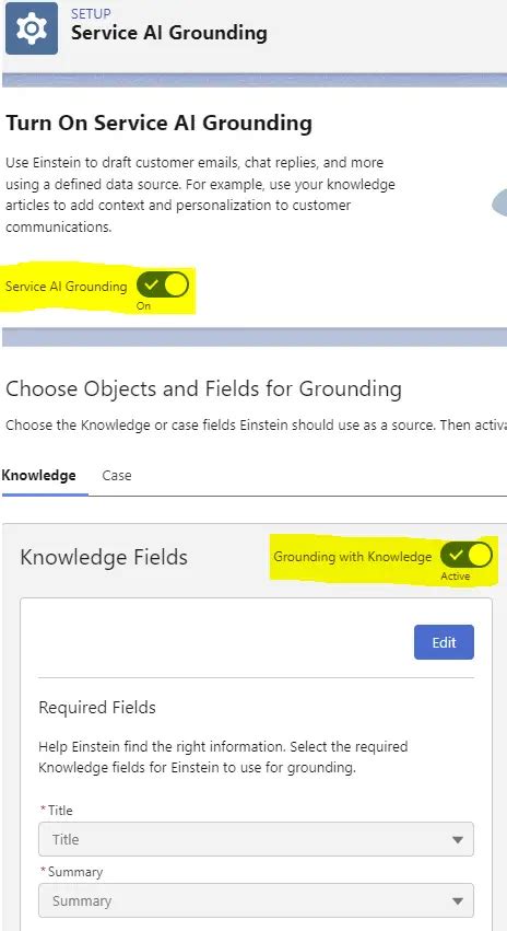 Salesforce Service Ai Knowledge Grounding Infallibletechie