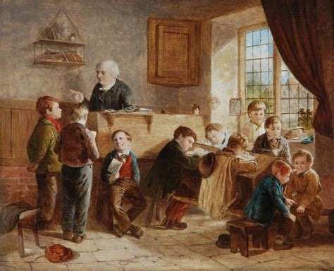 Maestro Rural Картины Учитель Школьники