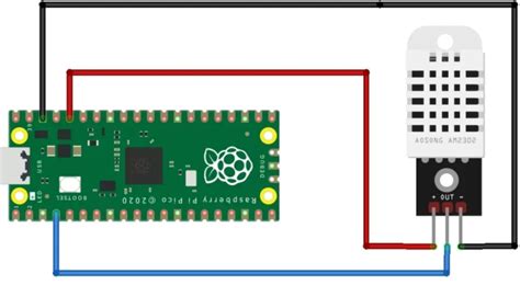 How To Connect The Dht22 And Raspberry Pi Pico