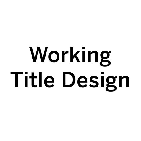 Working Title Design — Coopers Yard Studios