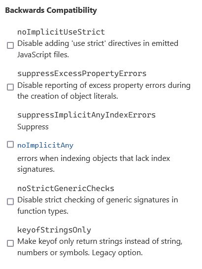 Playground `suppressimplicitanyindexerrors` Layout Is Confusing