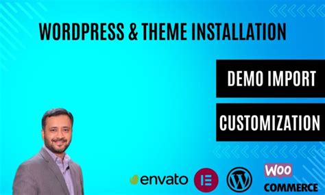 Install Wordpress Theme Setup Demo Import Customization By Ravirajce Fiverr