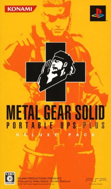 Buy Metal Gear Solid Portable Ops Plus For Psp Retroplace