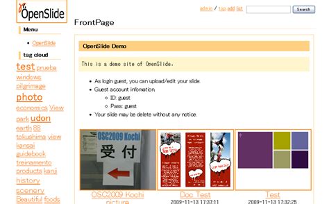 Openslide A Based Slide Share System